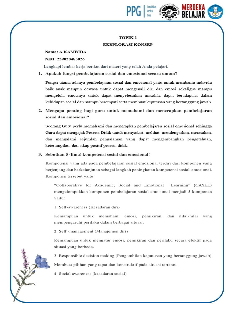 T1. Pse - Eksplorasi Konsep | PDF