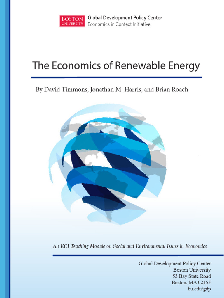 The Economics of Renewable Energy - Boston University | PDF | Wind ...