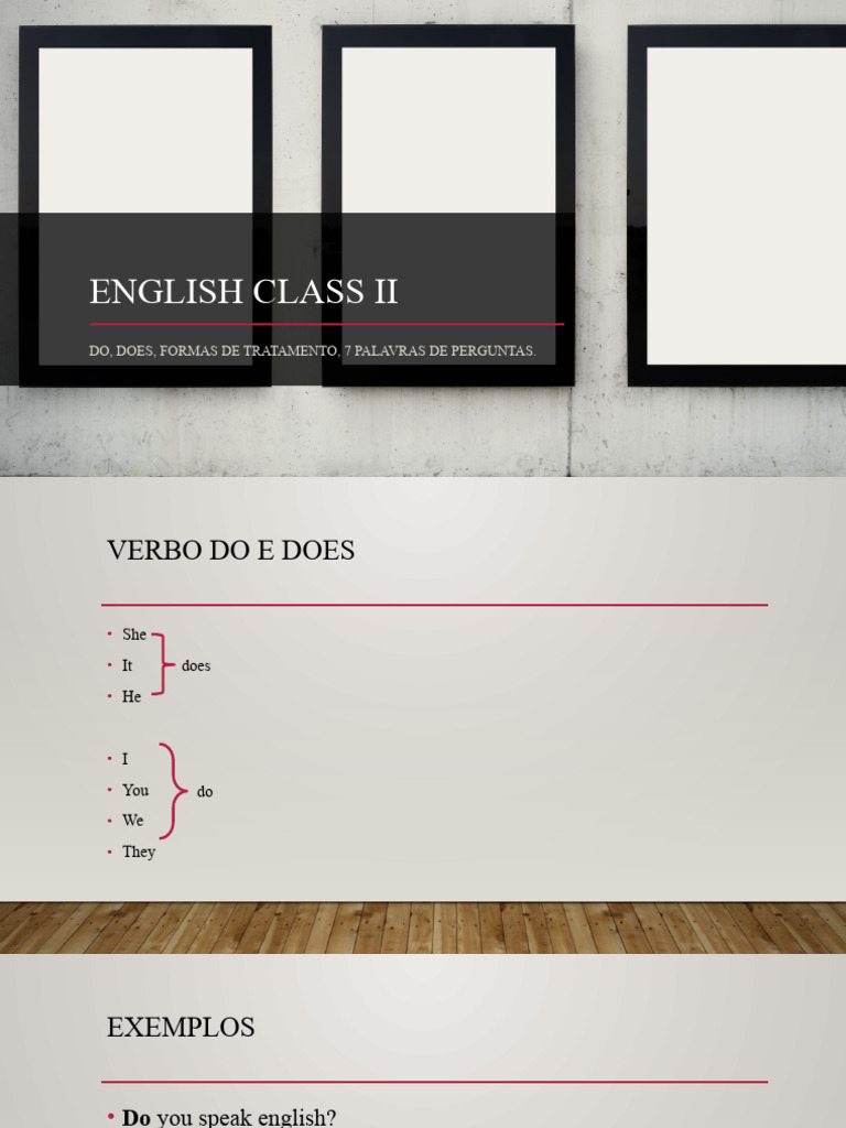 English class II | PDF