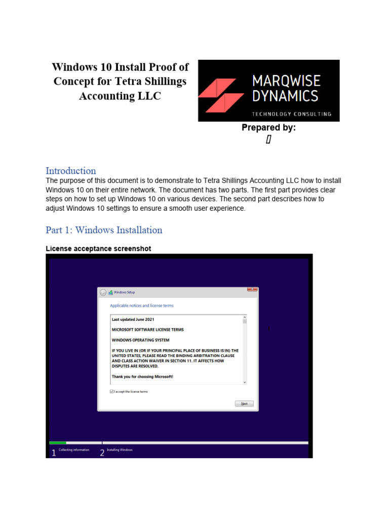 Windows 10 Installation Guide for Tetra | PDF | Windows 10 | Microsoft Windows