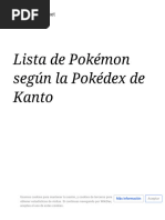 Lista de Pokémon de La Octava Generación - WikiDex | PDF | Juegos de ...