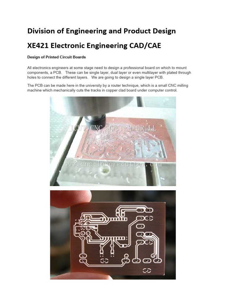 PCB Design Guide Using FreePCB Software | PDF | Printed Circuit Board ...