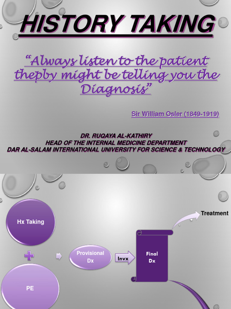 Basics of HX Taking | PDF | Vaccines | Smoking