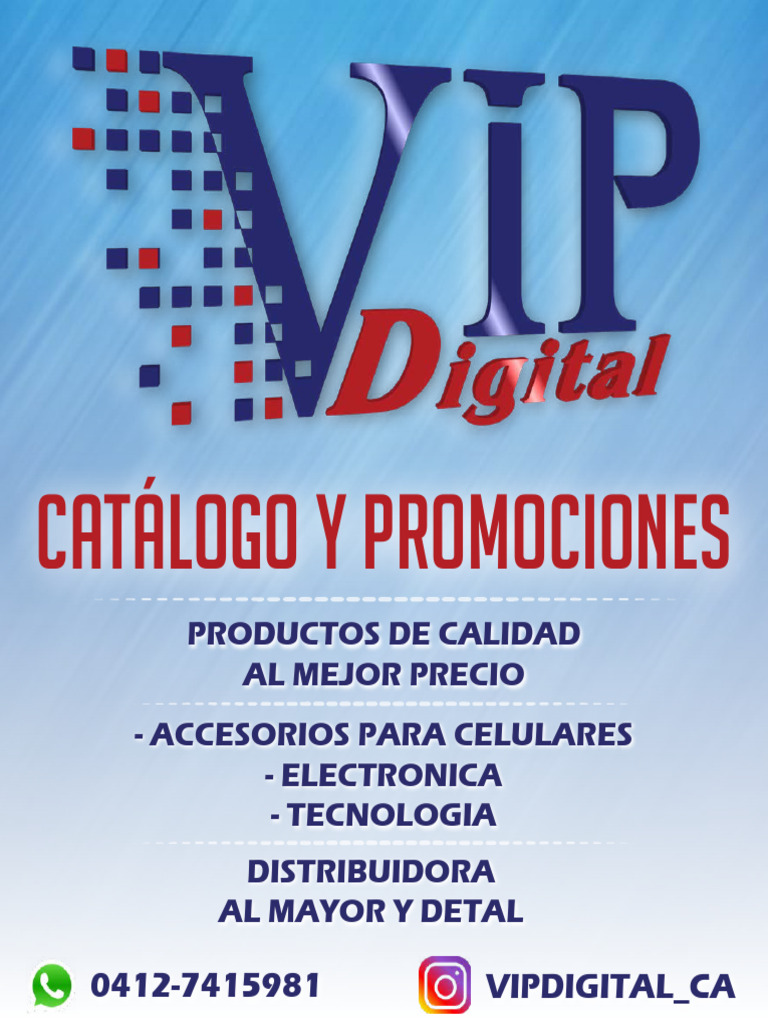 Catalogo VIP Digital | PDF | Memoria USB | Yo telefono