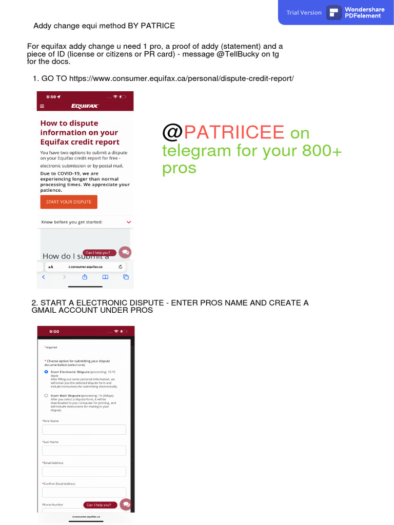 Addy Change Equi Method Patrice ? | PDF