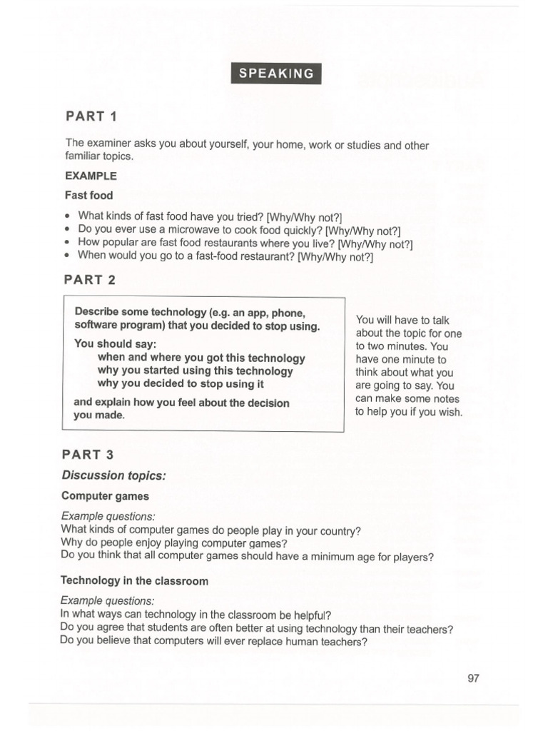 Ielts Academic Training Test 16-97 | PDF
