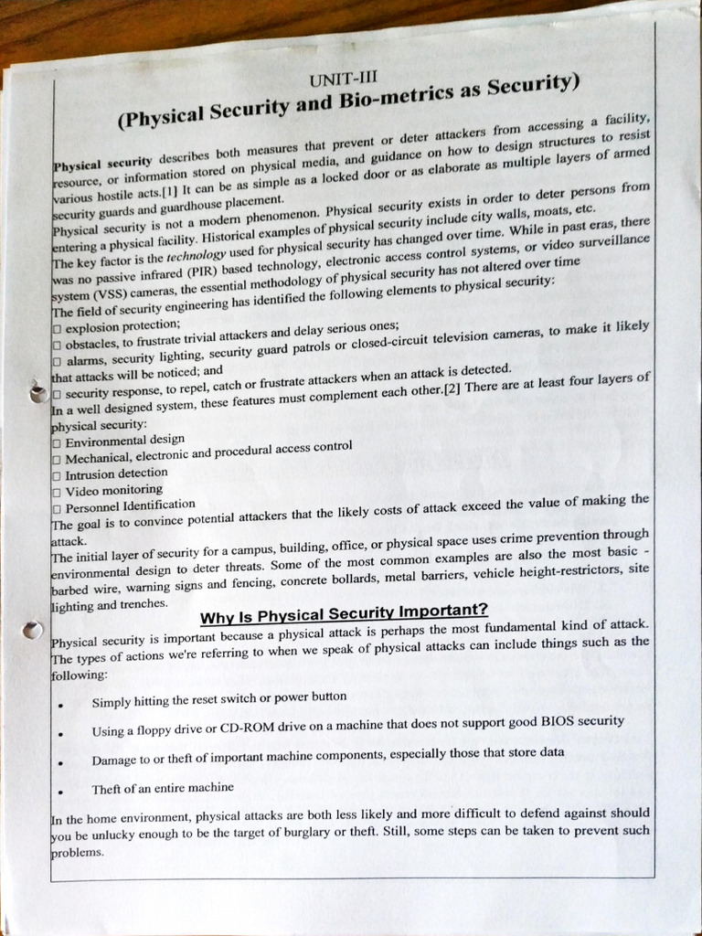 InfoSec Unit 3 | PDF