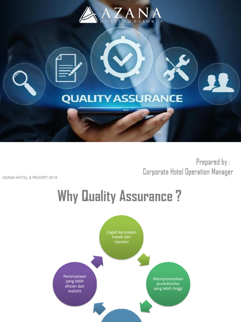 Quality Assurance Presentasi PDF | PDF | Cheque | Inventory