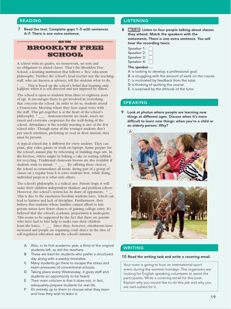 Brooklyn Free School | PDF | Behavior Modification | Learning