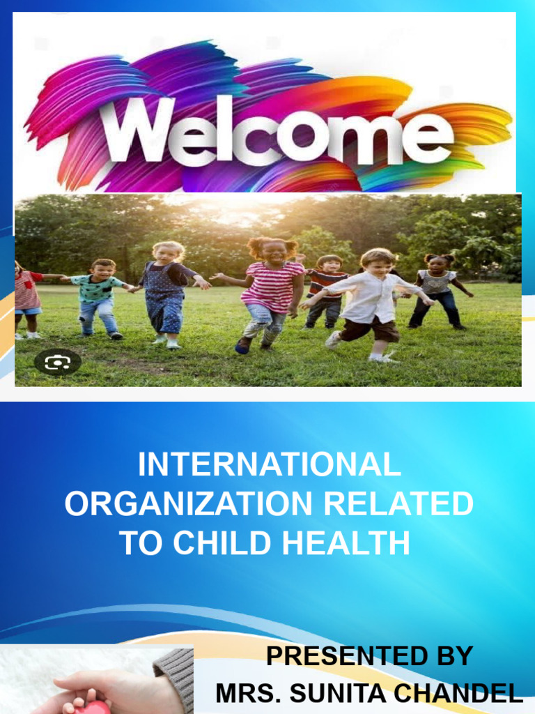 International Child Health Organizations | PDF | World Health ...