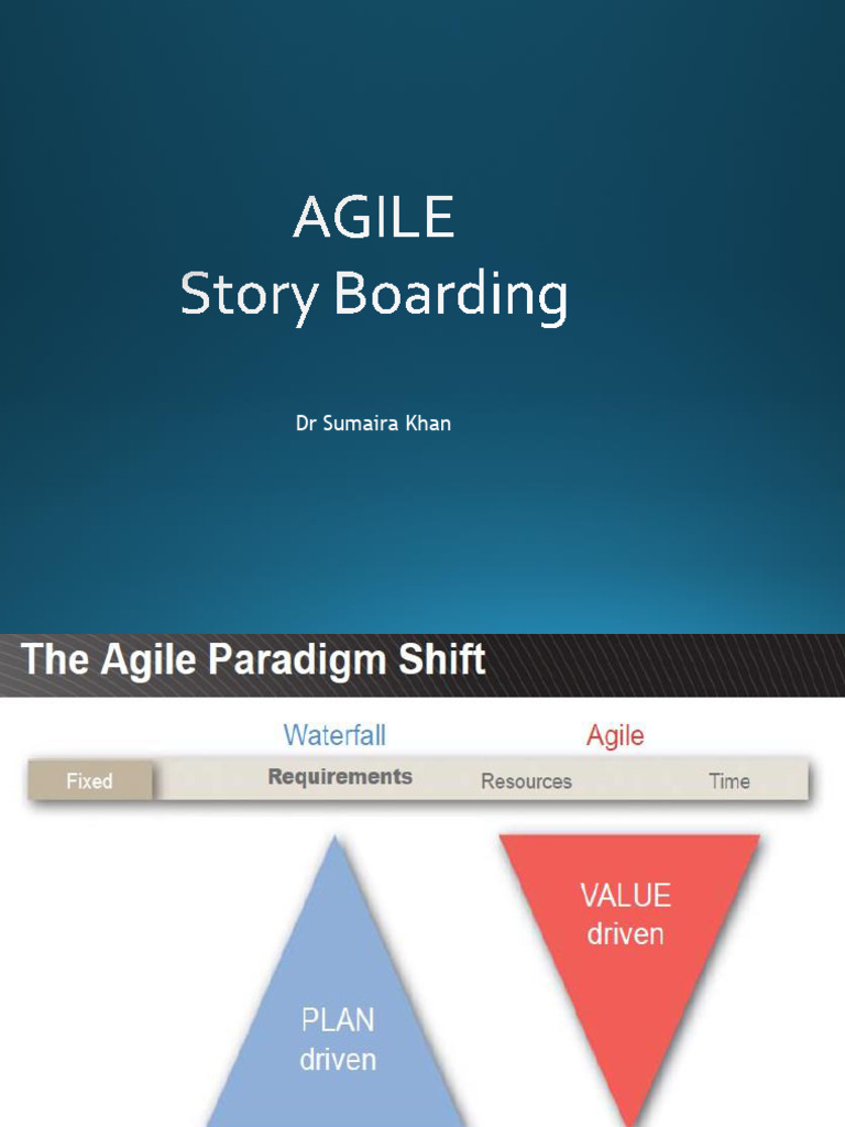 L#11 - Agile - Story Boarding User Stories | PDF | Use Case | Agile Software Development