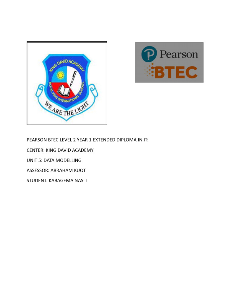 DATA MODELLING | PDF | Spreadsheet | Data Analysis