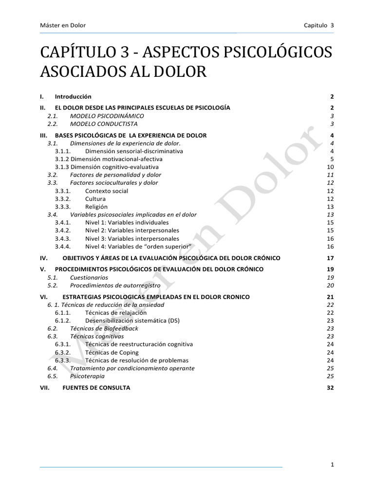 Capitulo 3 - Aspectos Psicologicos | PDF | Trastorno depresivo mayor ...