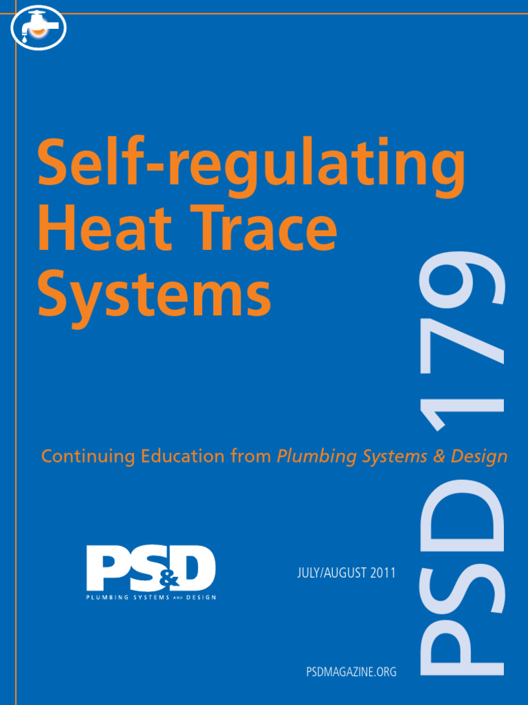 Self-Regulating Heat Trace Systems Guide | PDF | Water Heating ...