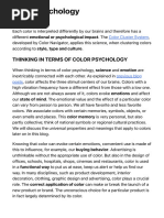 Nato Colour Codes: Significant Colours Colour Filling / Purpose Notes | PDF