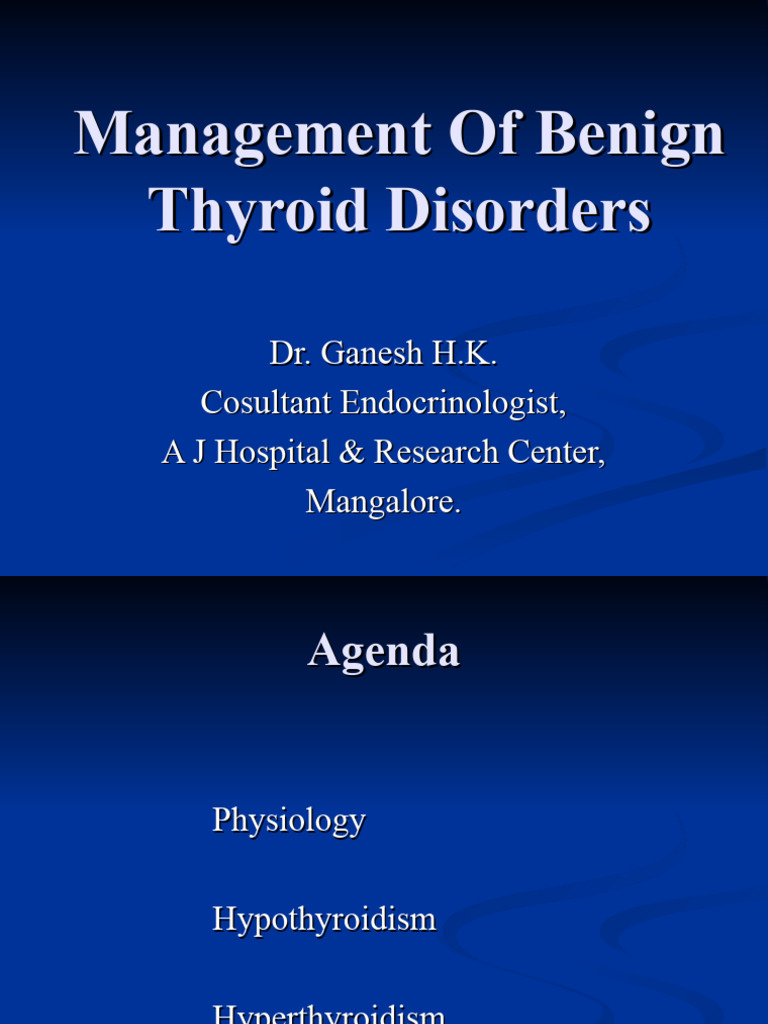 MX Thyroid Disorders | Download Free PDF | Thyroid Disease | Hypothyroidism