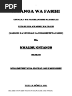 Fasihi Notes Kiswahili | PDF
