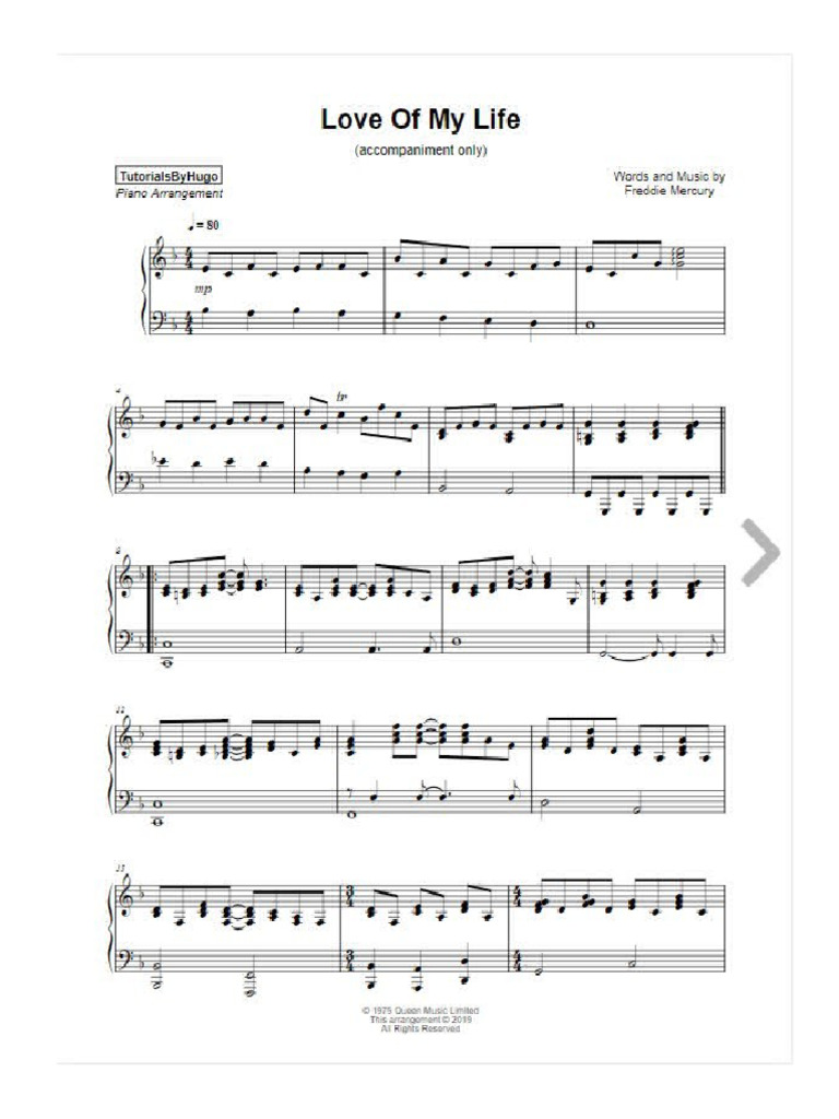 Love of My Life | PDF