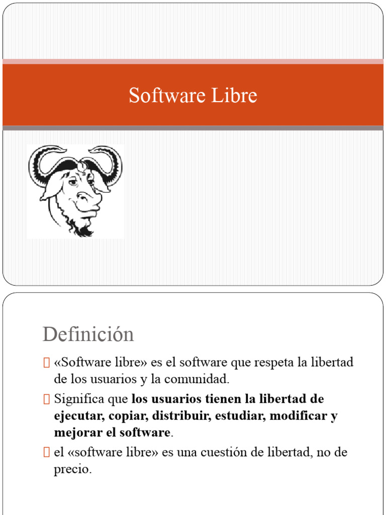 Software Libre | PDF | Software libre | Licencia Creative Commons