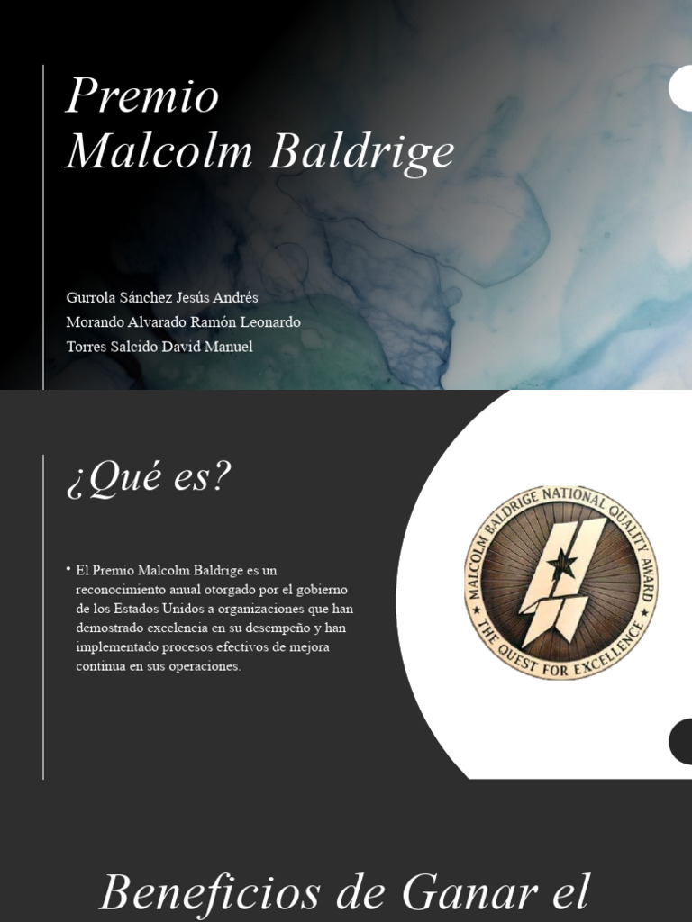 Premio Malcolm Baldrige | PDF | Business