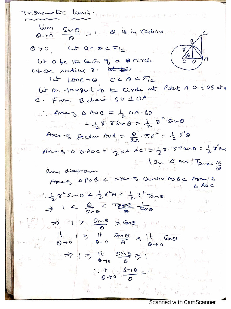 Basic Limits 4 | PDF