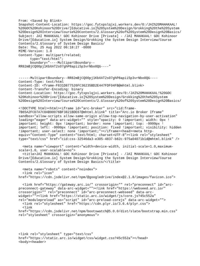 JAI MAHAKAAL! GOC Kohinoor Drive [Private] - _JAI MAHAKAAL! GOC Kohinoor Drive_[Educative.io ...