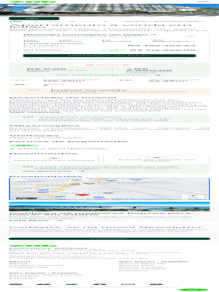 Leilão de Apartamento - Jardim Camburi - VitóriaES Cod 183278 Zuk | PDF | Leilão