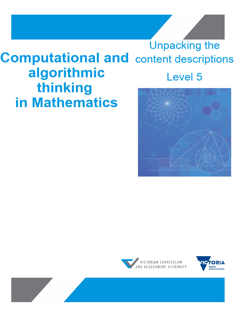 Maths CompThink Level5 | PDF | Algorithms | Randomness