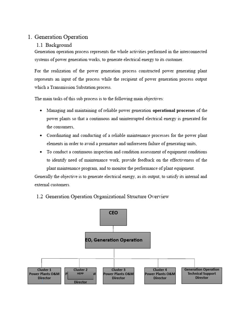 Generation Operation | PDF