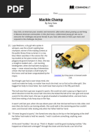 Marble Champ A Story by Gary Soto CommonLit | PDF
