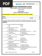 CLASS 7 Working With HTML 1 | PDF | Html | Html Element