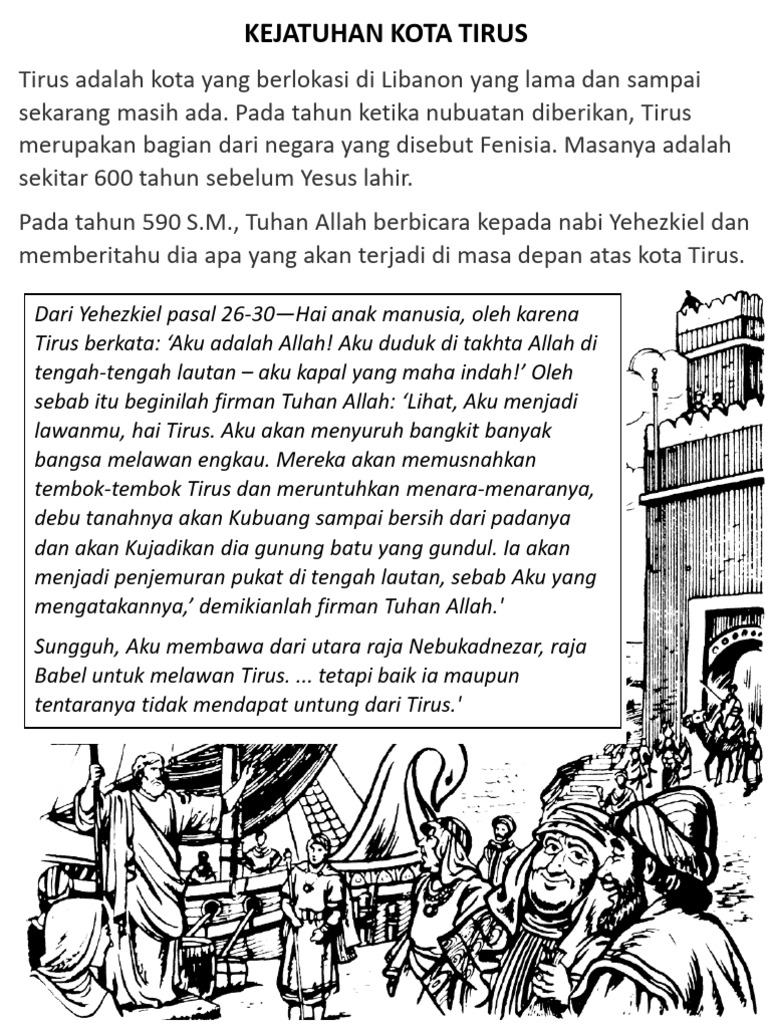 Kejatuhan Kota Tirus dalam Nubuatan | PDF