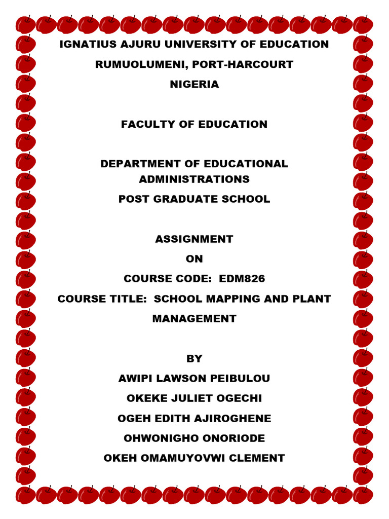 Ignatius Ajuru University of Education | PDF