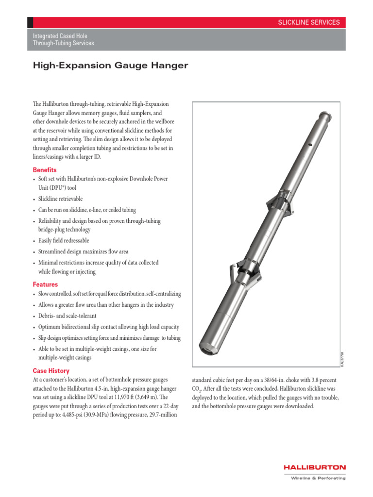 6 High Expansion Gauge Hanger | PDF