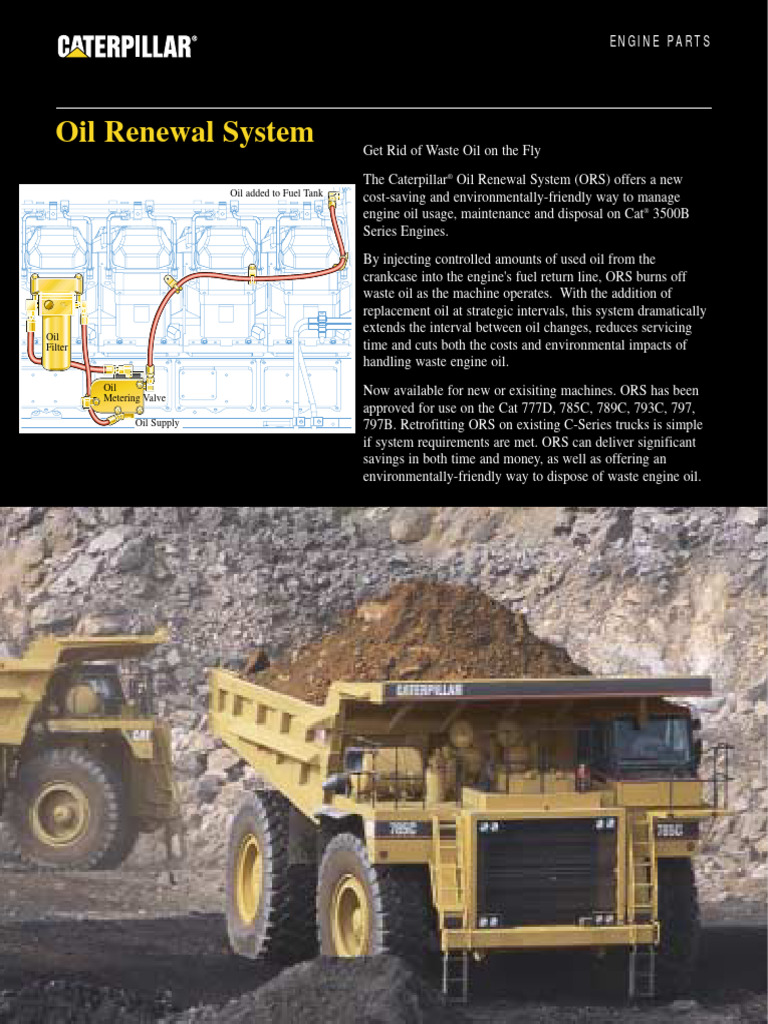 Sistema de Renovación de Aceite (ORS) | PDF | Motor Oil | Engines
