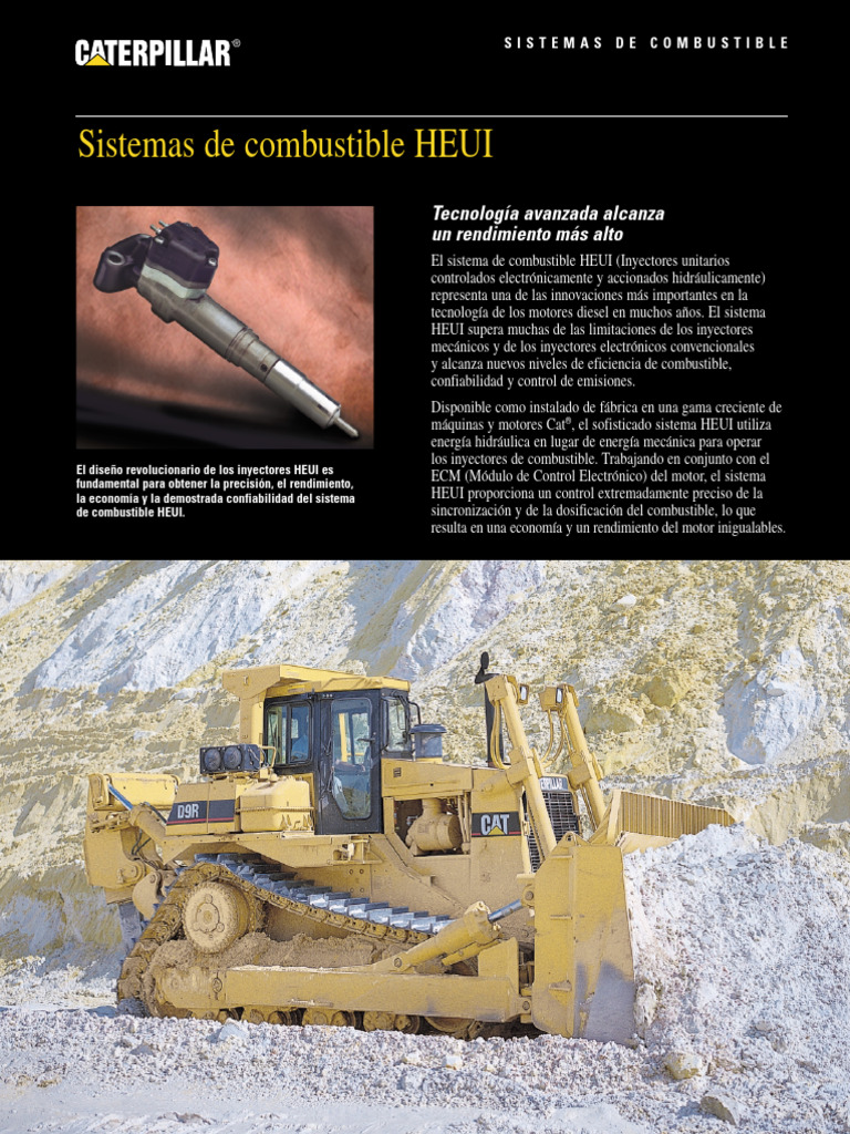 Sistemas de Combustible HEUI | PDF | Inyección de combustible | Motores