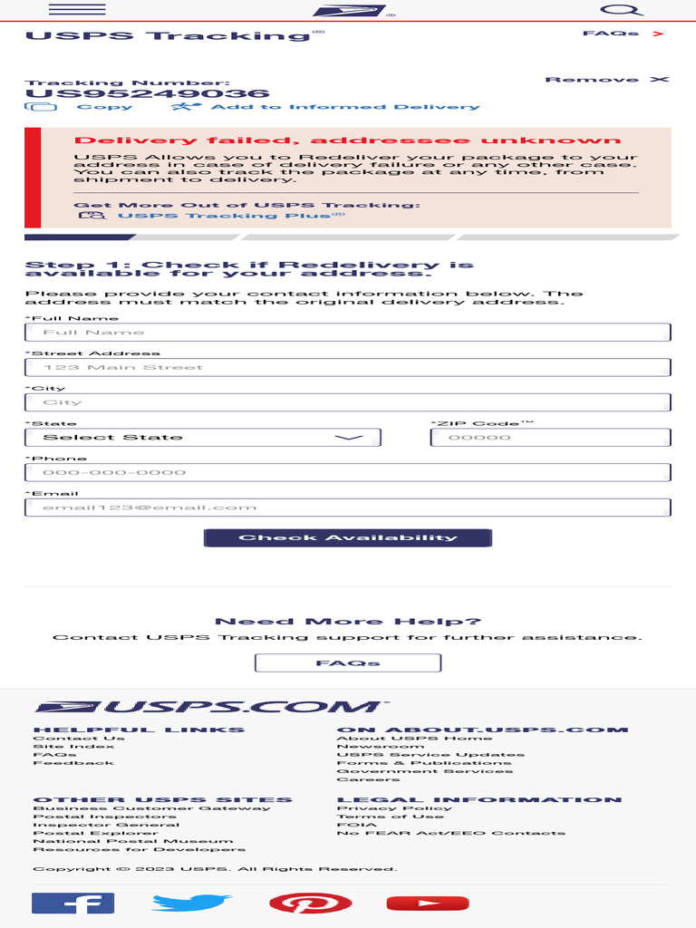 USPS Tracking® Results | PDF
