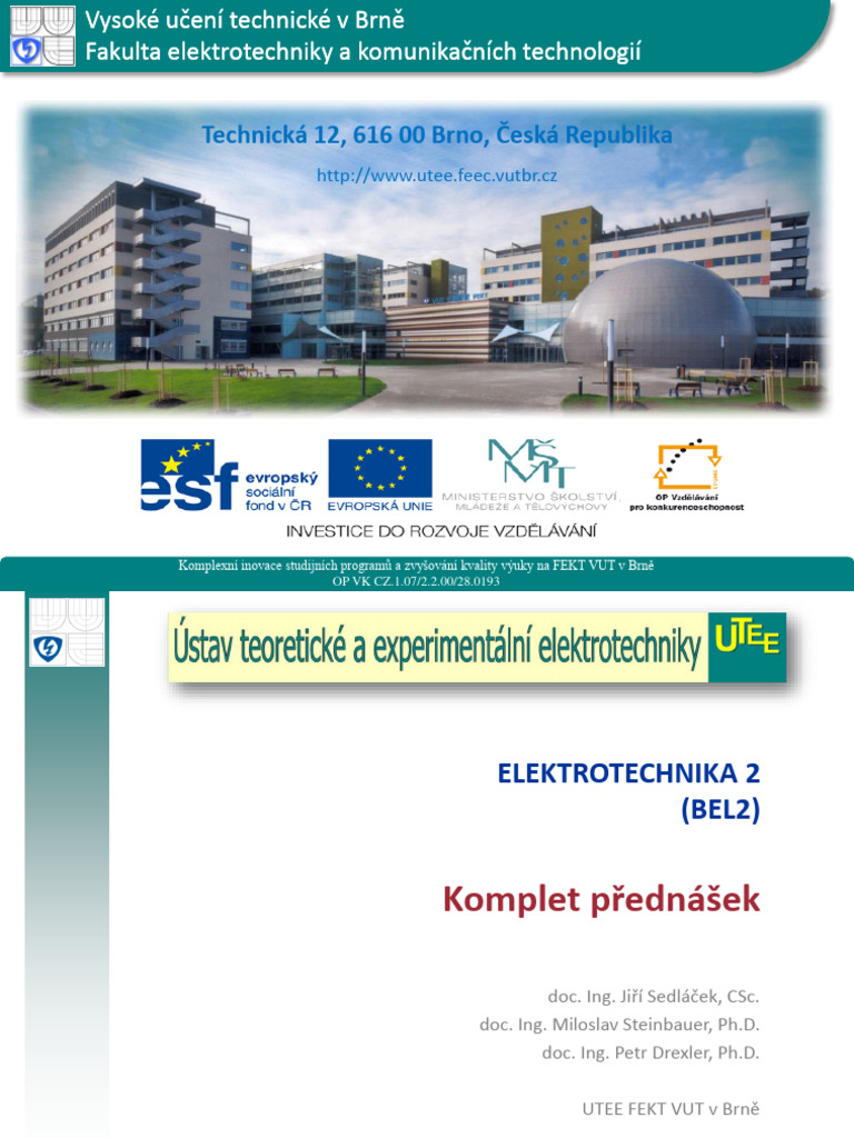 Steinbauer UTEE BEL2 Komplet Prezentace | PDF