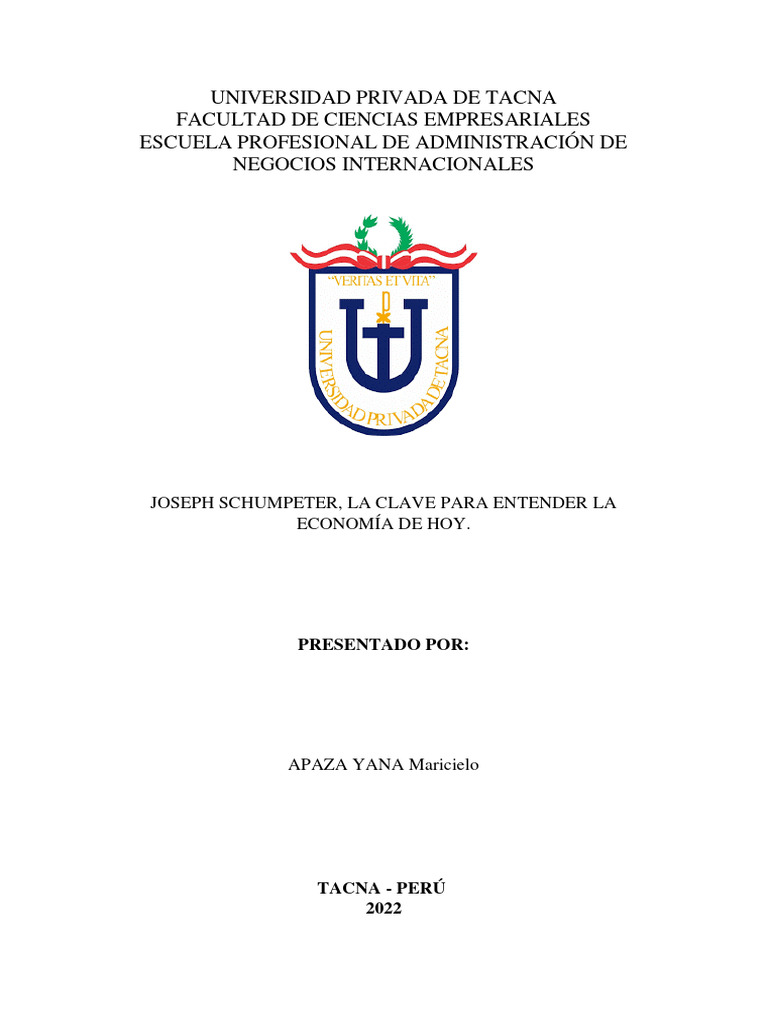 S Chum Peter | PDF | Innovación | Capitalismo