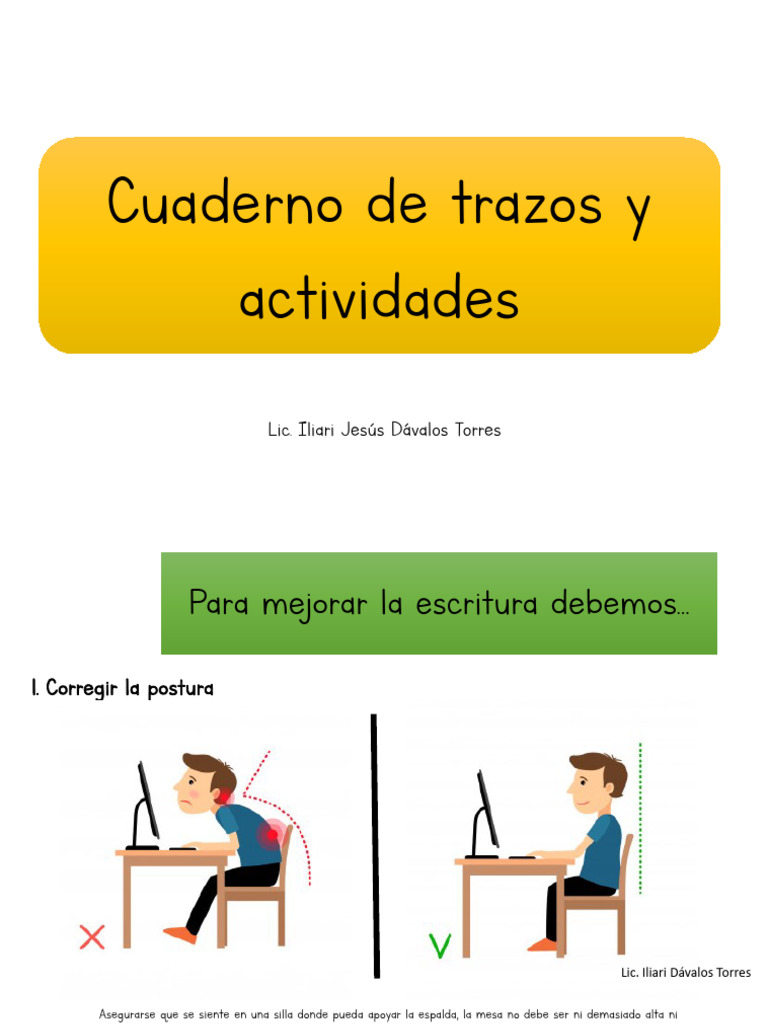 Cuaderno de Trazos y Actividades | PDF