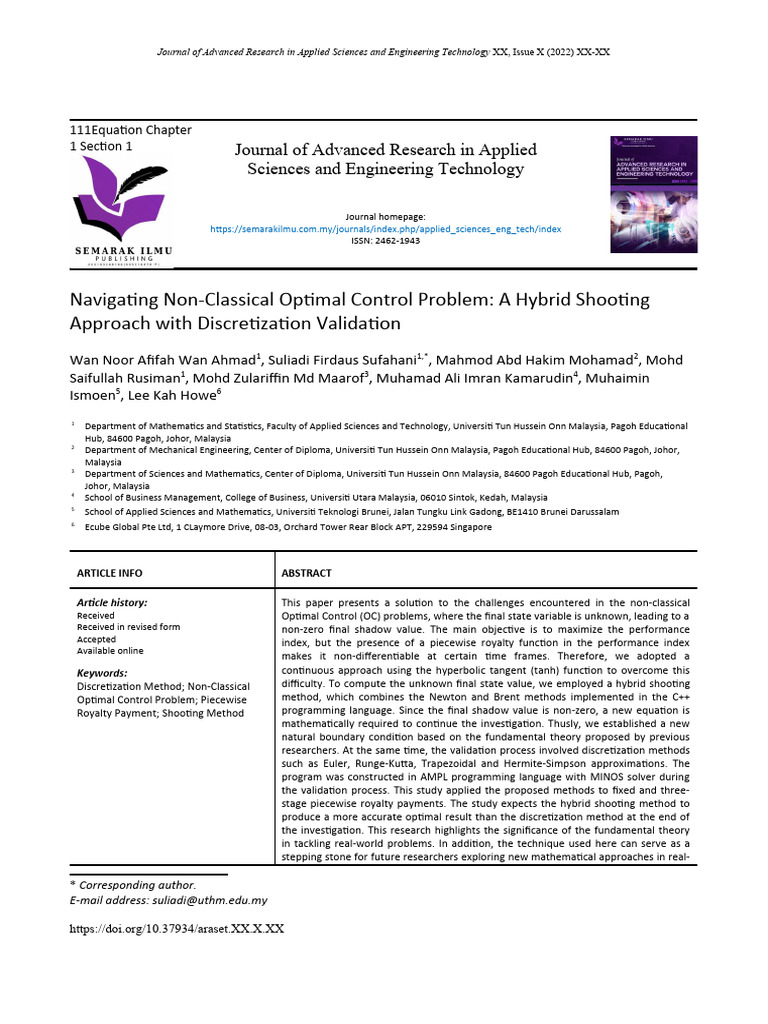 ICASE 2023 069 053 Mq2t1JTbvZ | PDF | Mathematical Optimization | Ordinary Differential Equation