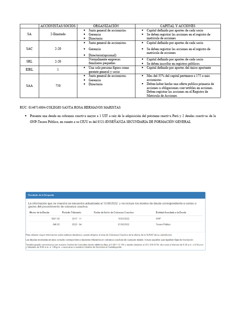 Cuadro Resumen de Tipos de Empresa-Chong Ramirez Fabricio Alessandro | PDF Cuadro Resumen de Tipos de Empresa-Chong Ramirez Fabricio Alessandro | PDF