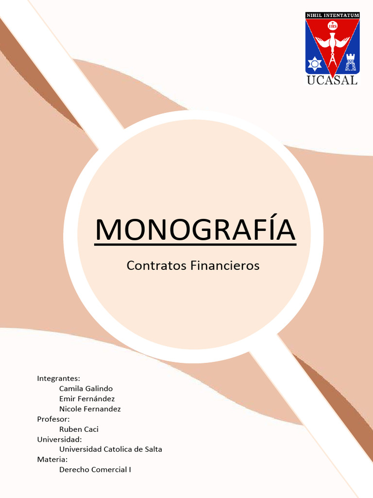 Contratos Financieros y Factoraje | PDF | Carta de crédito | Bancos