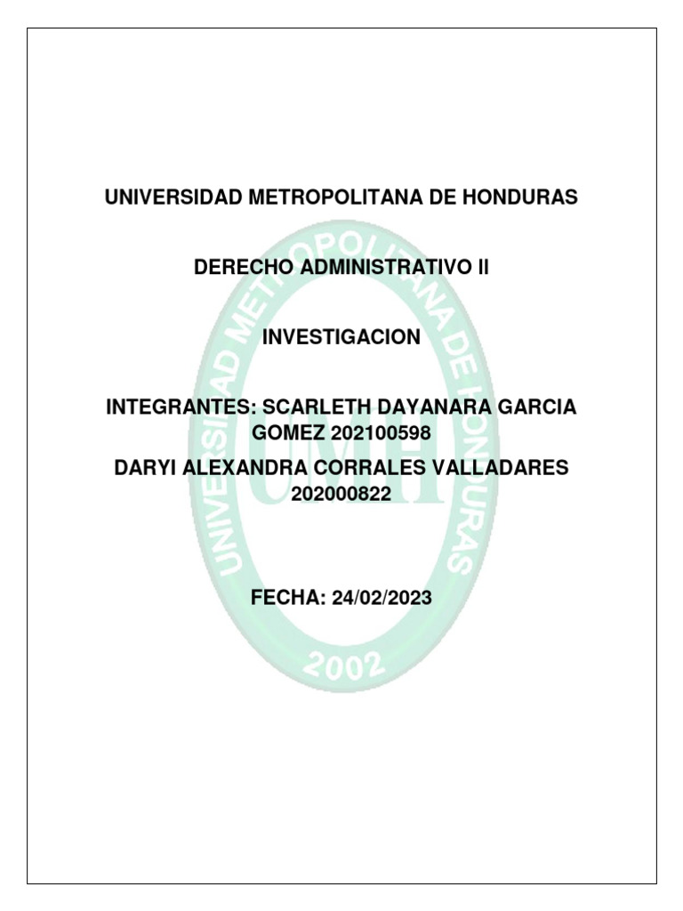 TAREA2 | PDF | Honduras