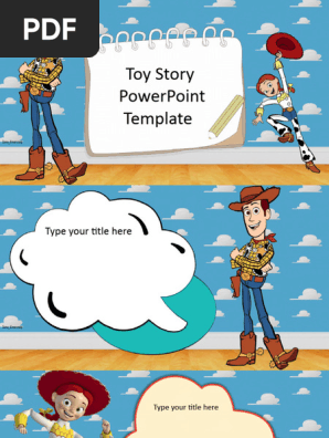 Toy Story Powerpoint Template Toyups Kids Toy Powerpoint Templates
