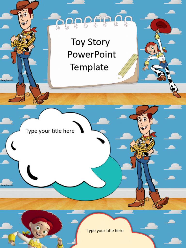 Toy Story Powerpoint Template | PDF