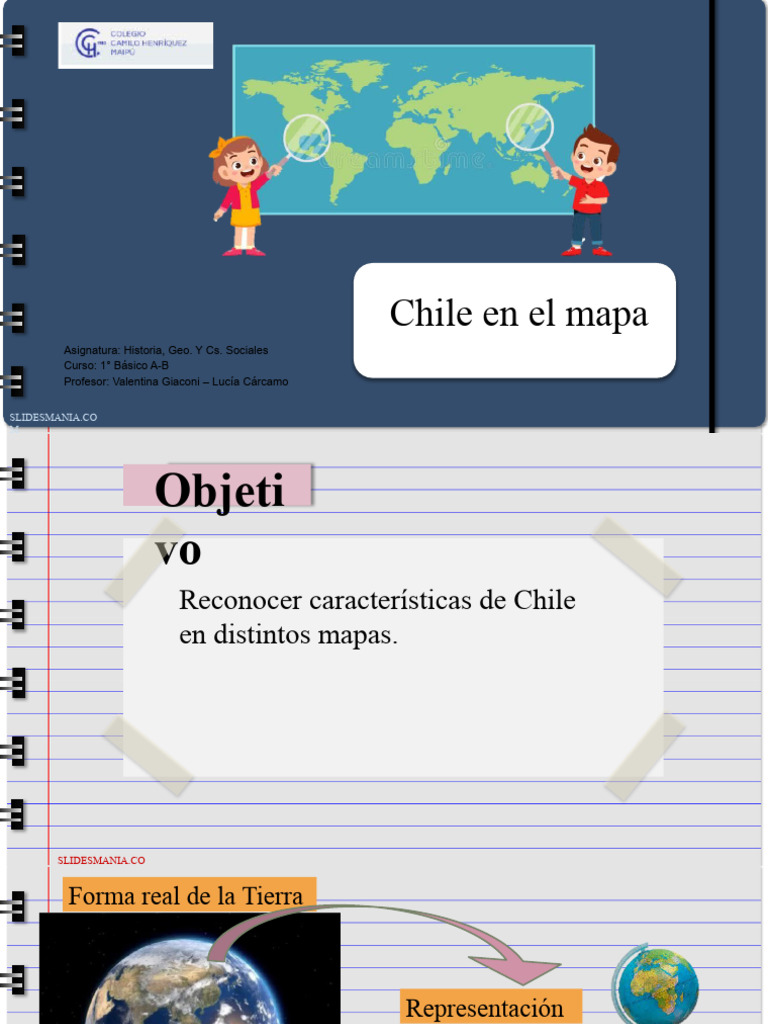 Mapa Político de Chile para Niños | PDF | Ciencias de la Tierra