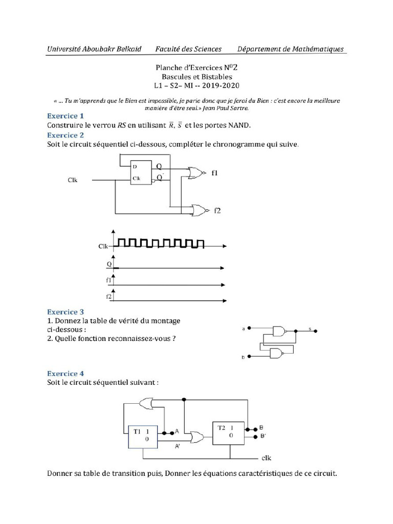 TD2 Structure Machine 2 | PDF