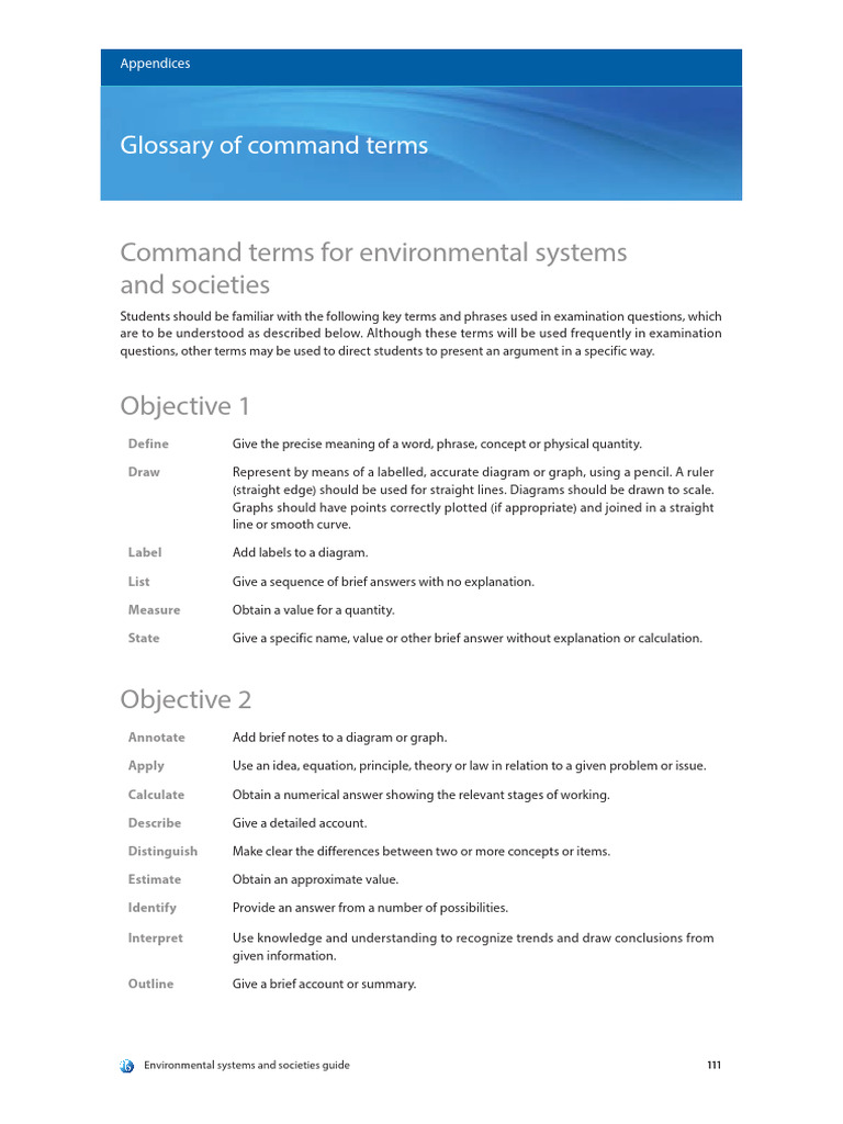 ESS glossary | PDF | Evidence | Hypothesis