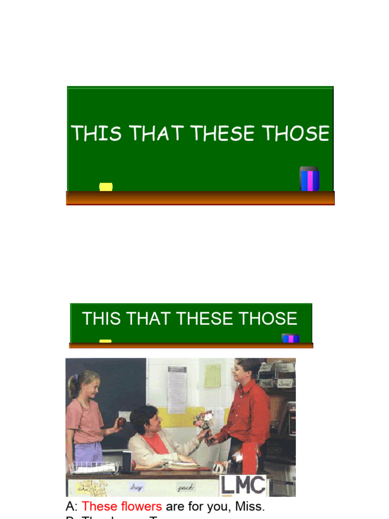 This That These Those 2 | PDF
